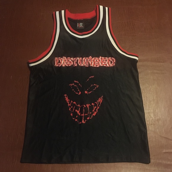 giant | Shirts | Vintage Disturbed Concert Jersey 9s Giant M | Poshmark